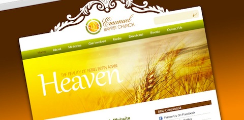 Three Brand New Church Website Templates - Sharefaith Magazine