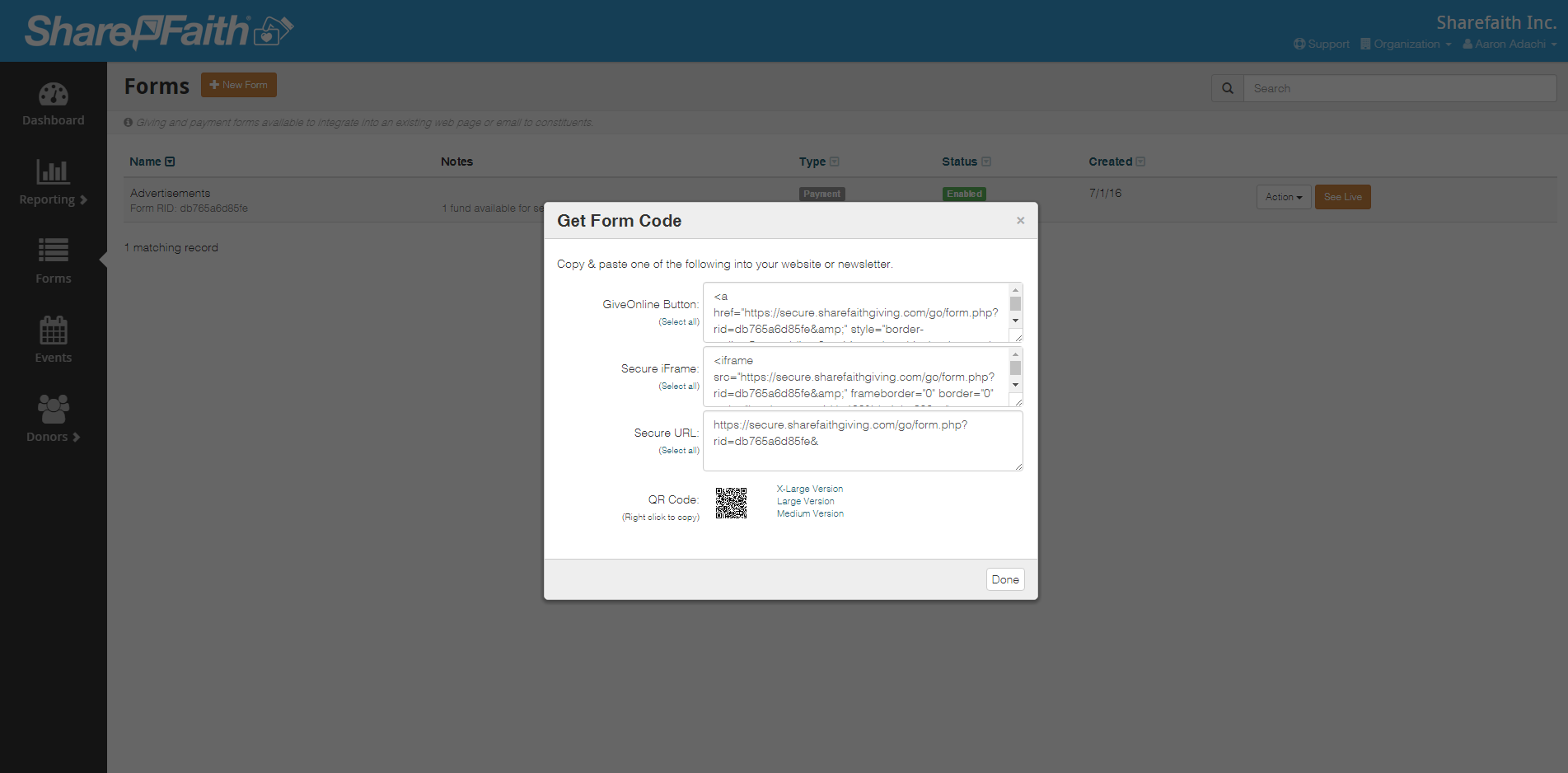 Online Tithing: QR Codes for Churches - Sharefaith Magazine