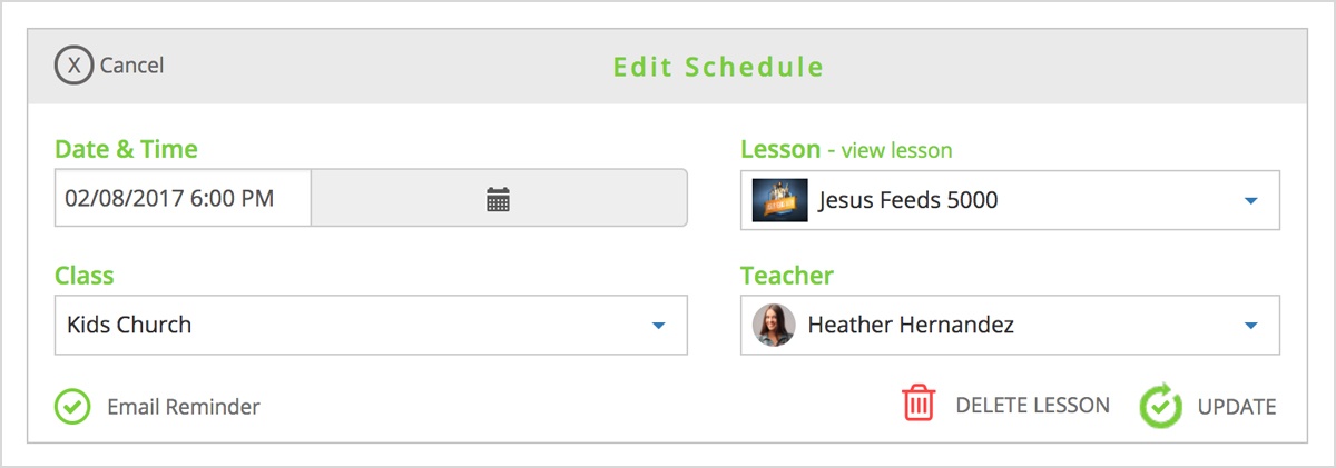 Introducing the Sunday School Scheduler and Planner! - Sharefaith Magazine