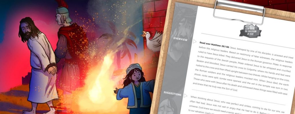 The Crucifixion Sunday School Lesson For Kids - Sharefaith Magazine