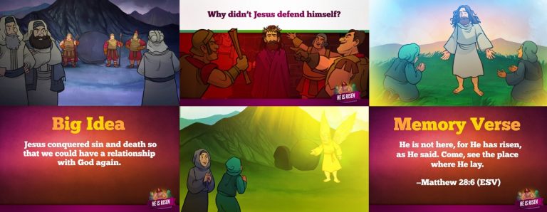 He Is Risen Easter Sunday School Lesson For Kids - Sharefaith Magazine