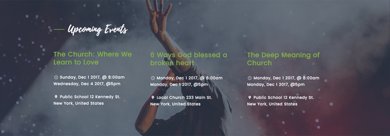 Brand New Outstanding Church Website Template - Sharefaith Magazine